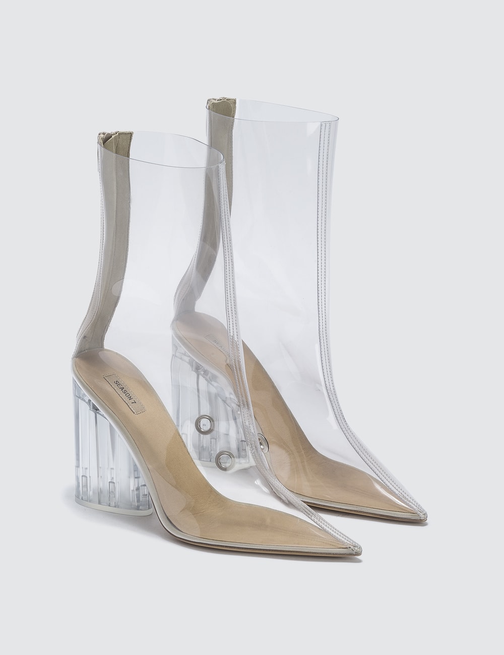 Yeezy - Ankle Boot In Pvc 100mm Heel | HBX