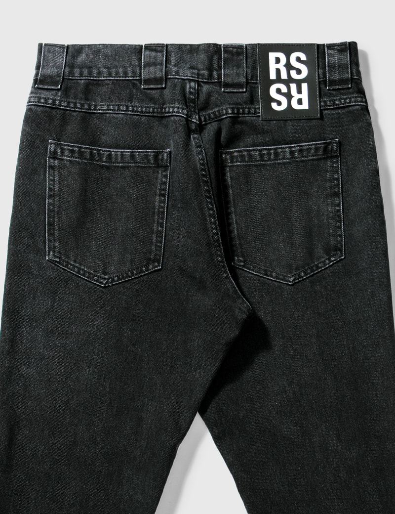 Raf Simons - Flared Denim Workwear Pants | HBX