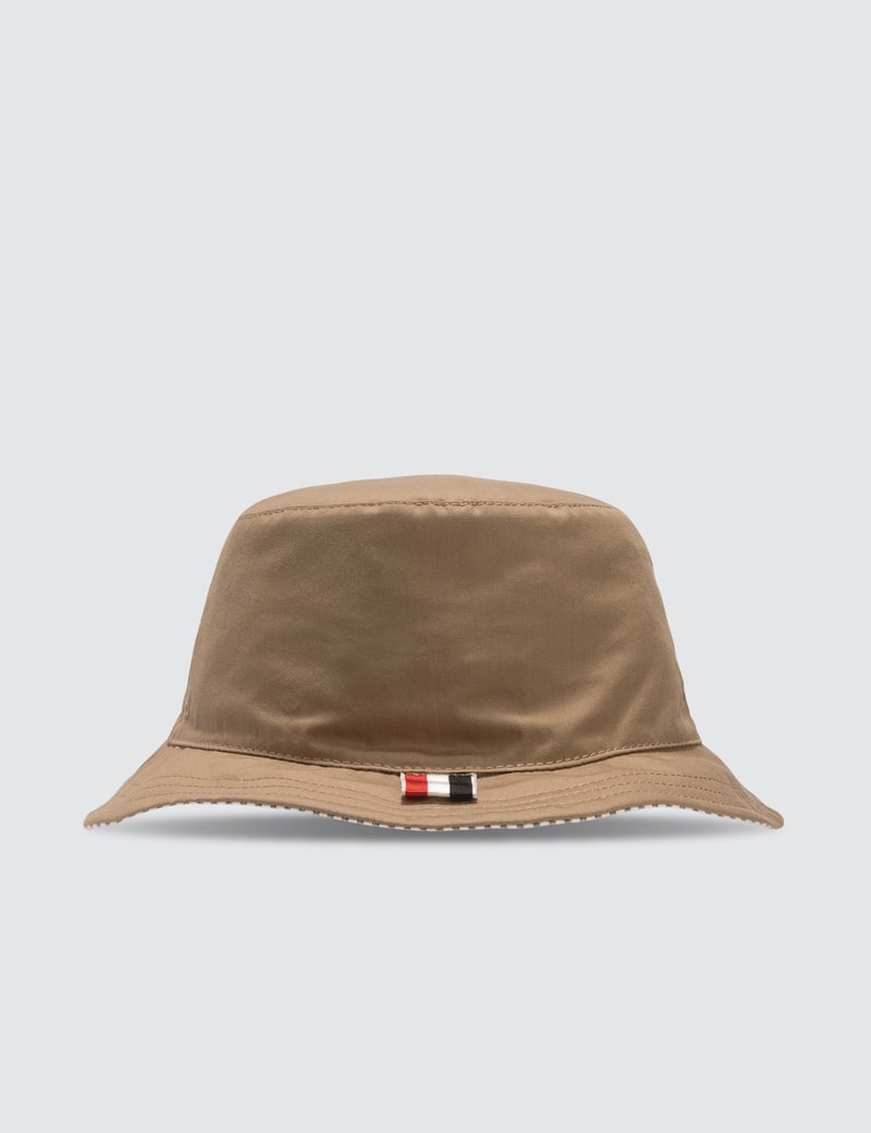 Thom Browne - Reversible Classic Bucket Hat | HBX