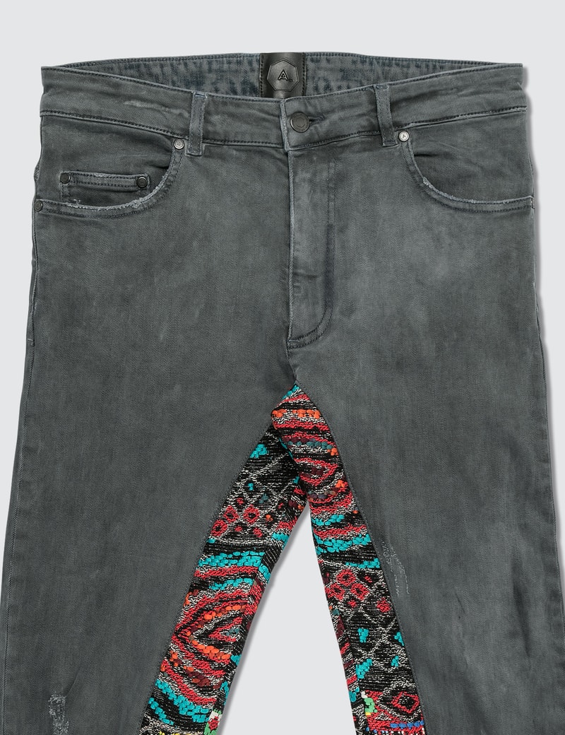 Alchemist - Nido Jacquard and Dip Dyed Jeans | HBX