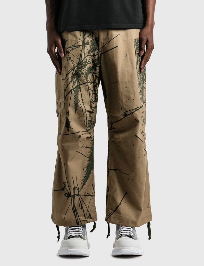 Reese Cooper - Brushed Cotton Canvas Cargo Pants | HBX