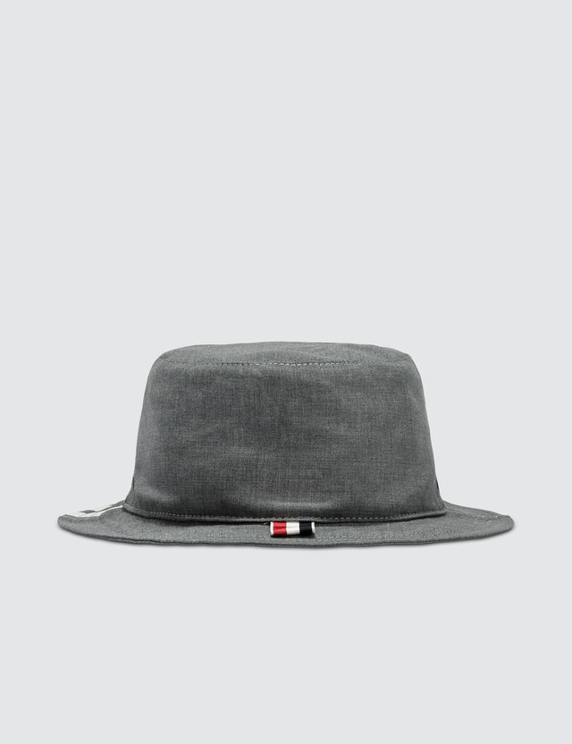 Thom Browne - Classic 4-Bar Bucket Hat | HBX