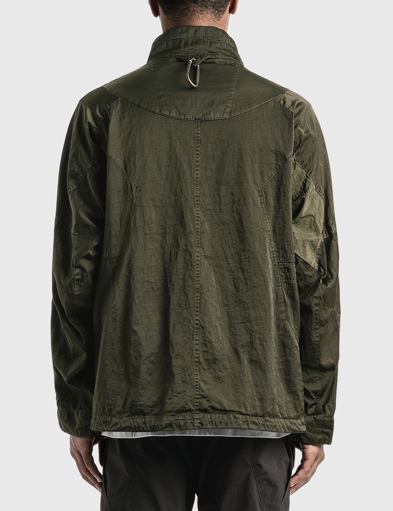 White Mountaineering - Shrinked Contrasted Jacket | HBX