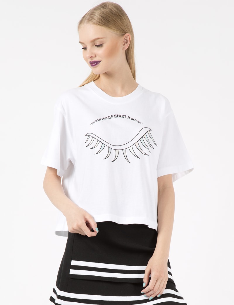BABY CENTAUR - White Beautiful Pride Cropped T-Shirt | HBX