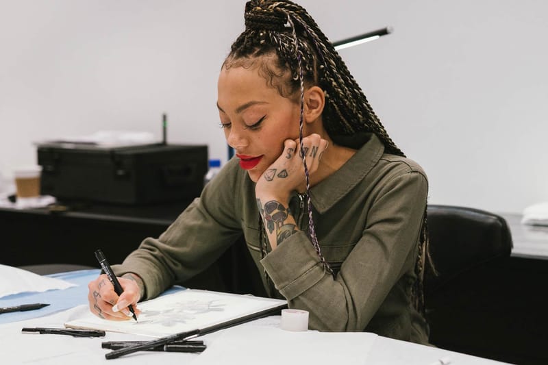 Miryam Lumpini Interview BIC BodyMark Tattoo Pen | Hypebae