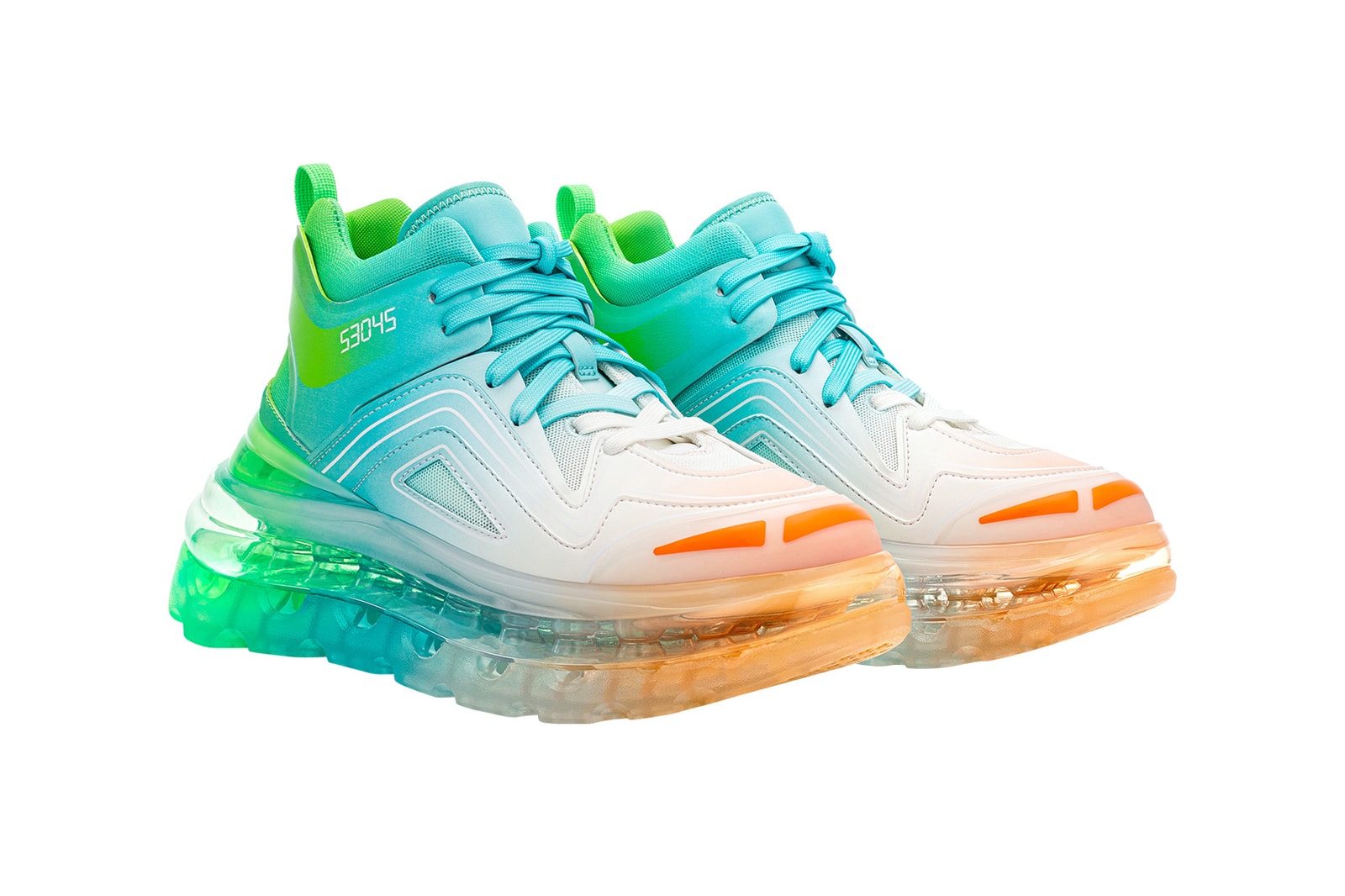 Shoes 53045 Bump'Air High Top in Astropop & White | HYPEBAE