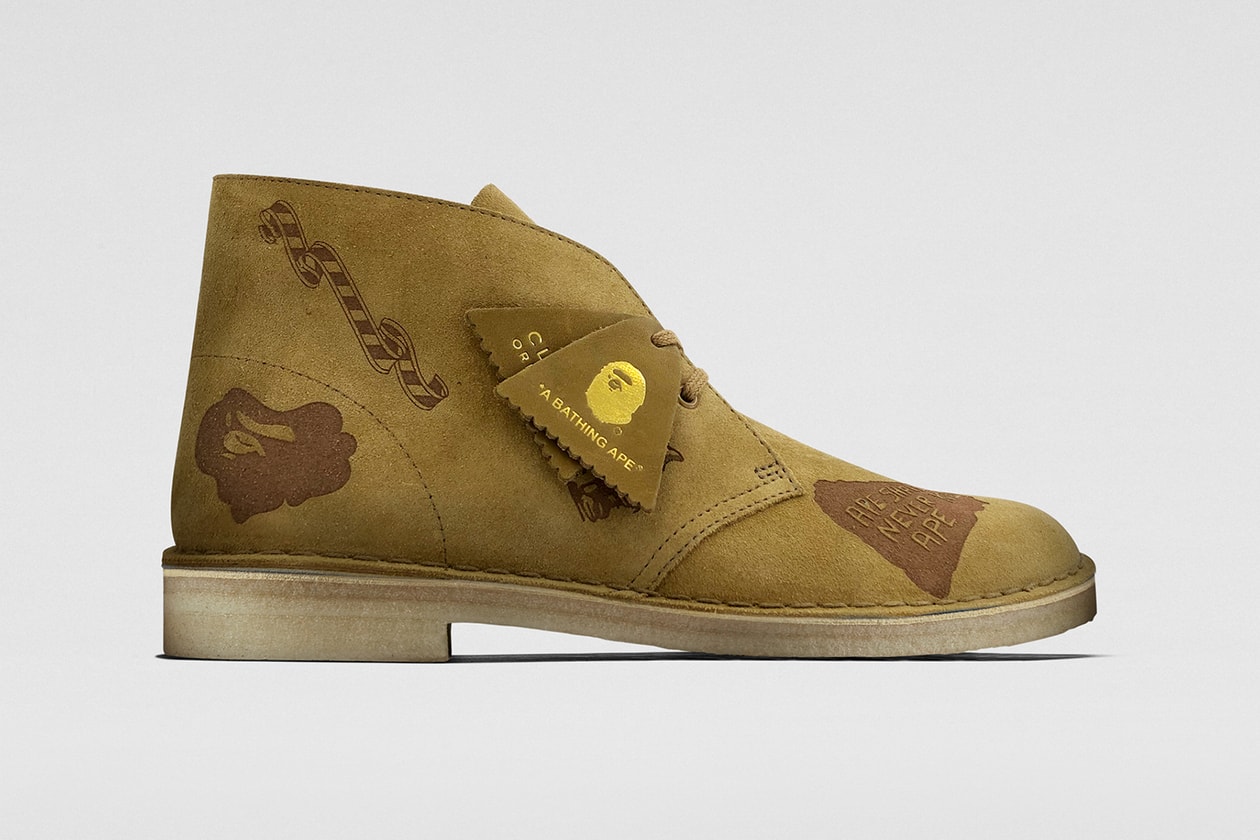 BAPE x Clarks Originals Wallabee and Desert Boot | Hypebae