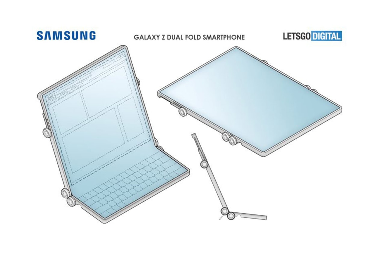Samsung Galaxy Z Dual Fold Smartphone Tablet Drop | Hypebae