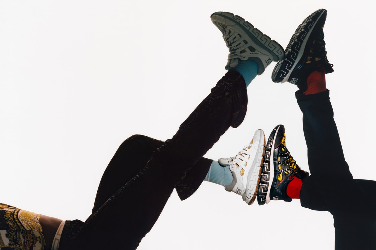 Versace's Trigreca Sneaker Encompasses Iconic Codes | Hypebae
