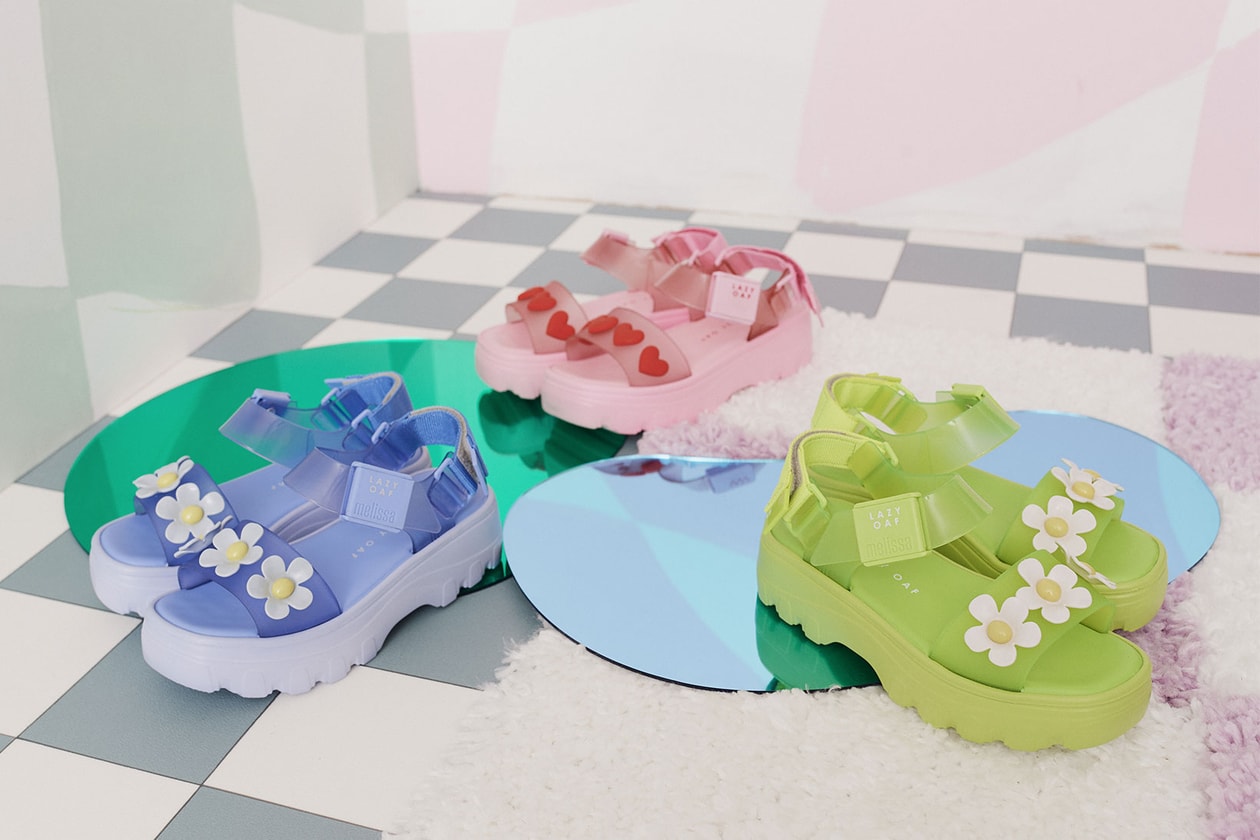 Melissa x Lazy Oaf Jelly Platform Sandals Release | Hypebae