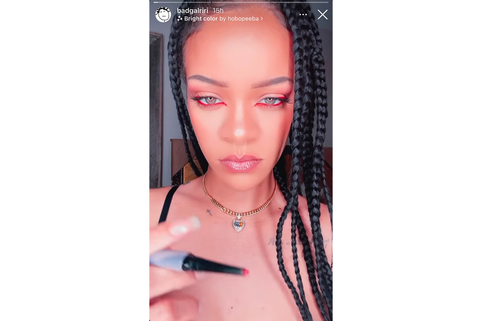 Rihanna Tries Tiktoks Reverse Cat Eye Trend Hypebae