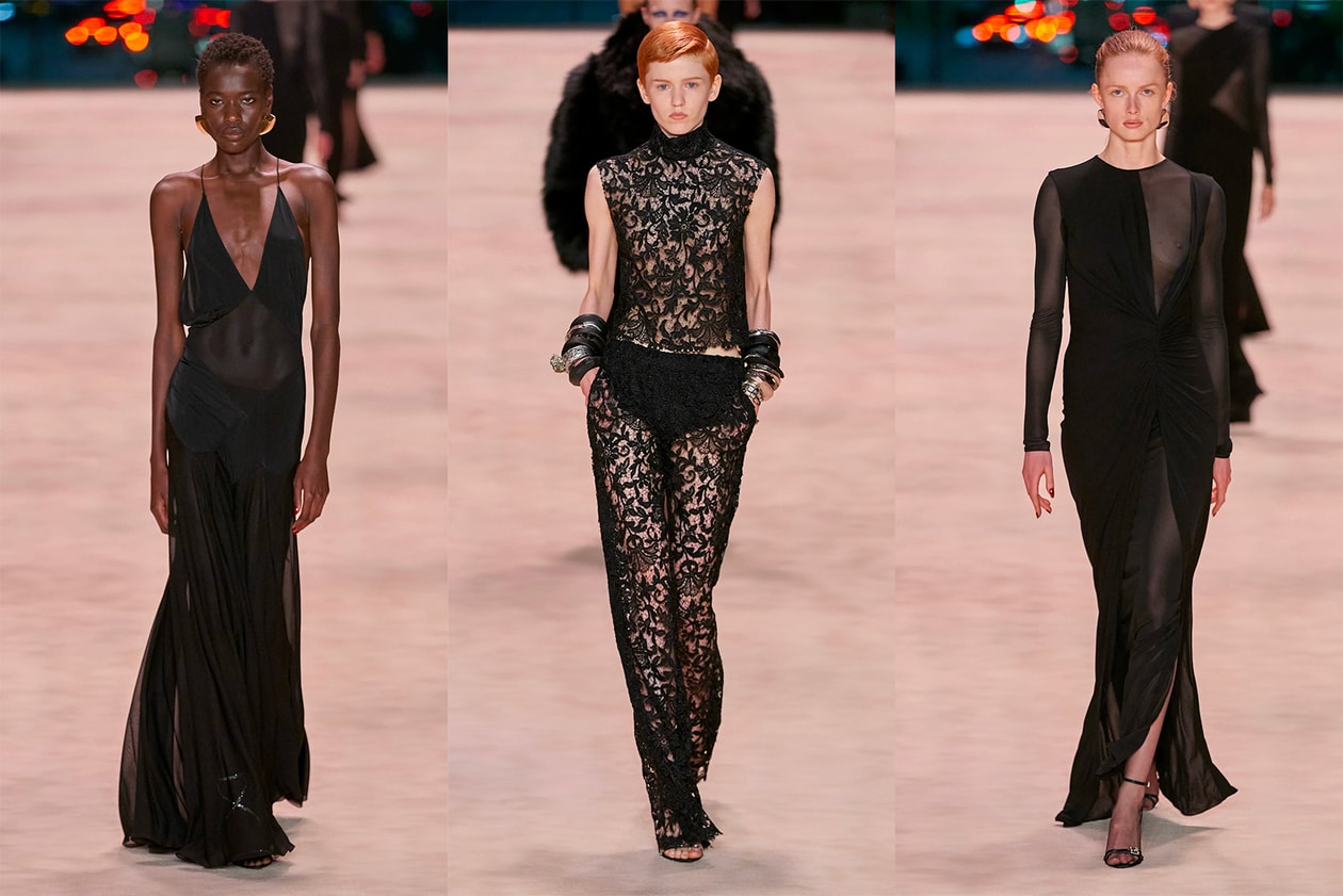Fw22 Fashion Runway Trend Report See Through Hypebae