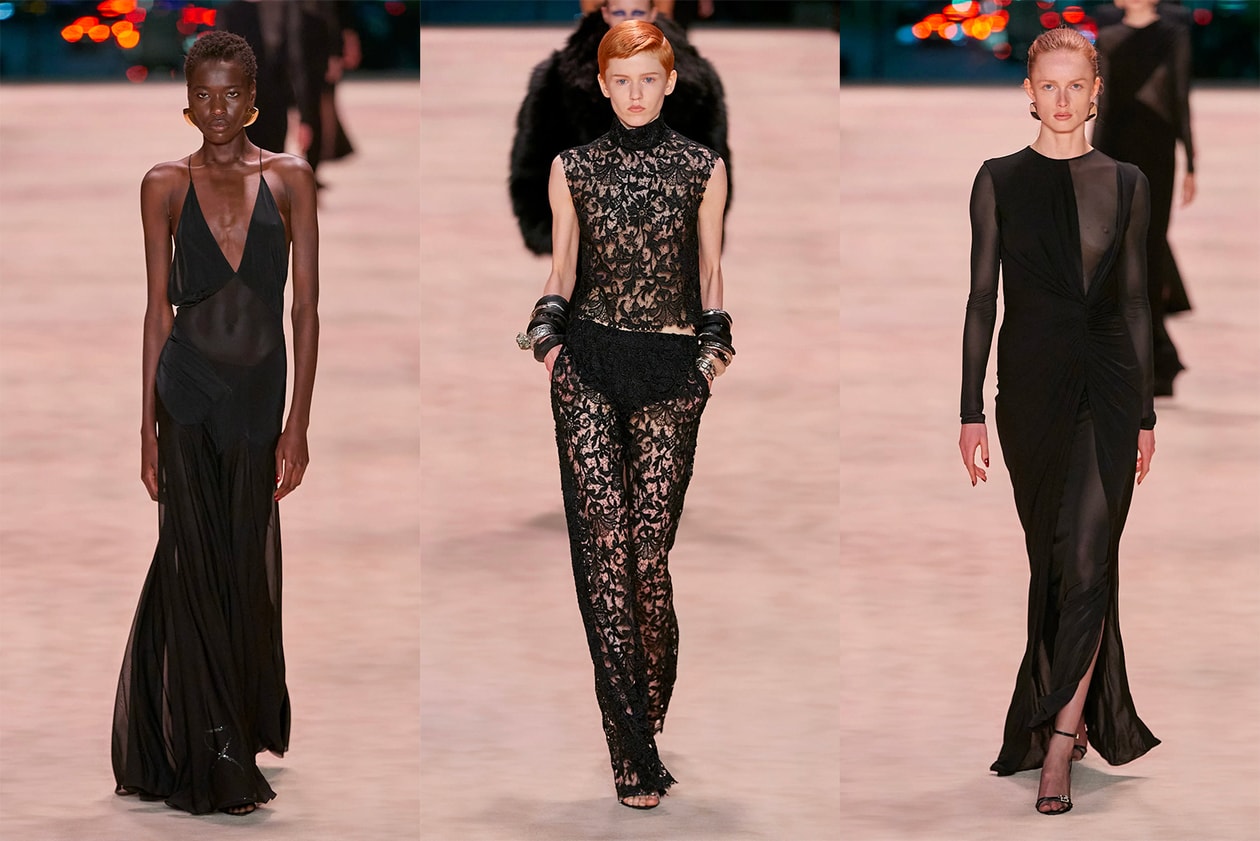 Fw22 Fashion Runway Trend Report See Through Hypebae