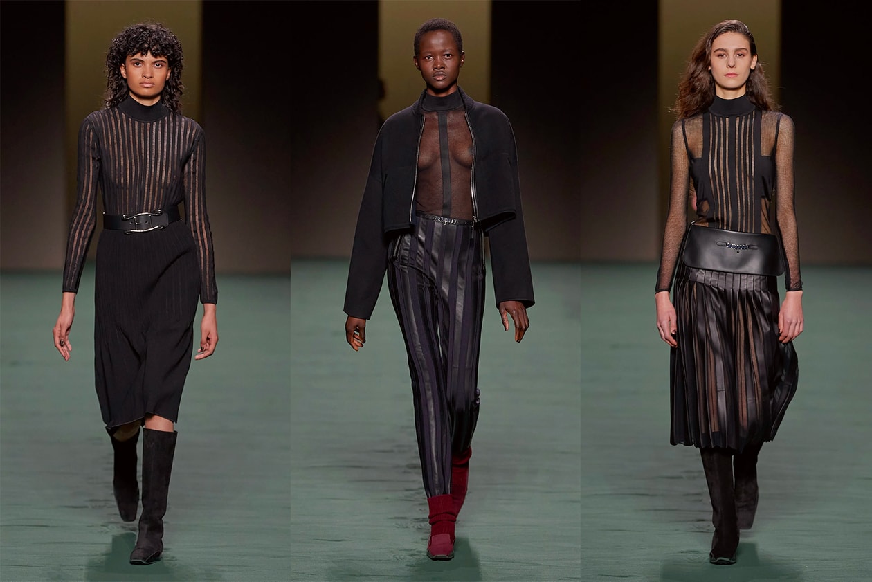 Fw22 Fashion Runway Trend Report See Through Hypebae