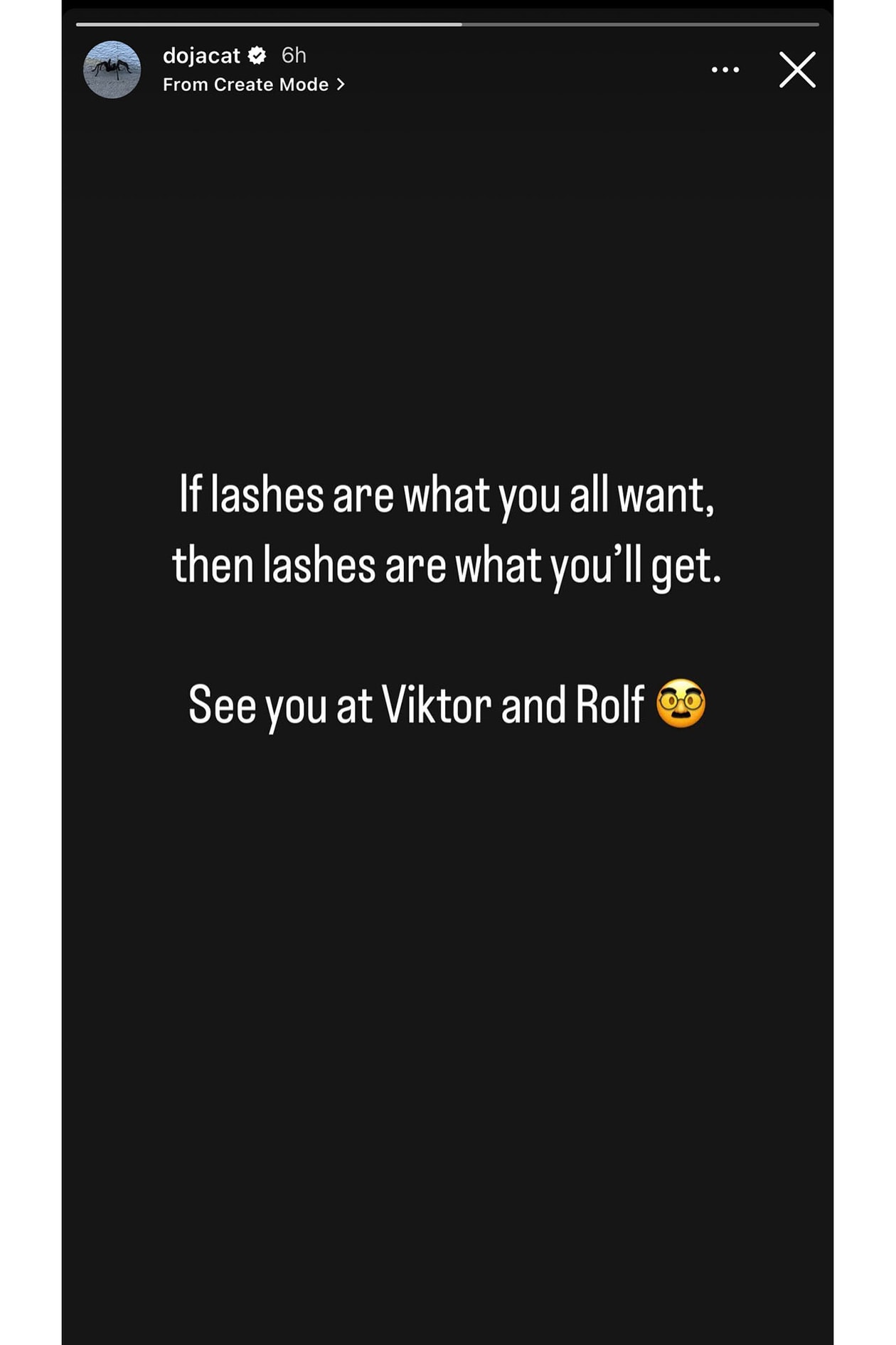 Doja Cat's Eyelashes Clap Back at Viktor&Rolf | Hypebae
