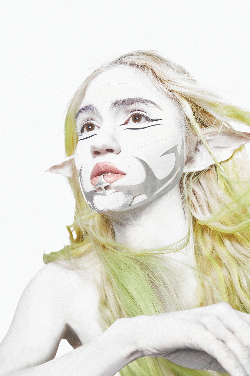 CYBR Magazine Launches AI Generated Grimes Issue | Hypebae