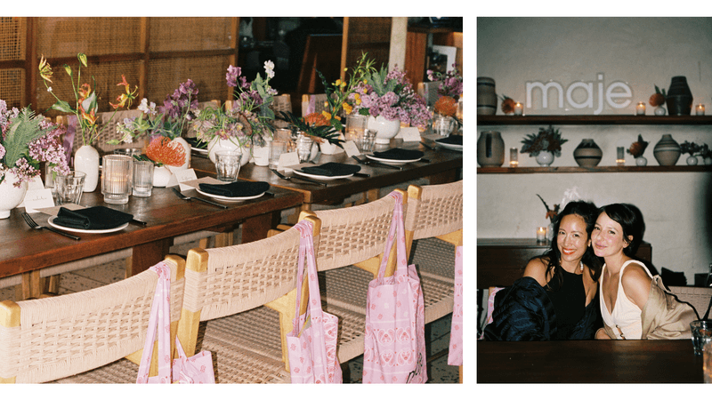 What Went Down at the Maje x éliou Launch Dinner | Hypebae