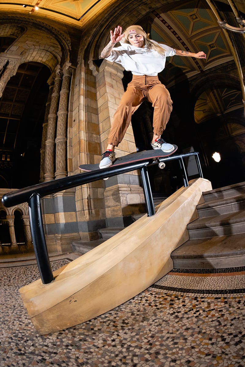 Leticia Bufoni Skates at The National History Museum | Hypebae