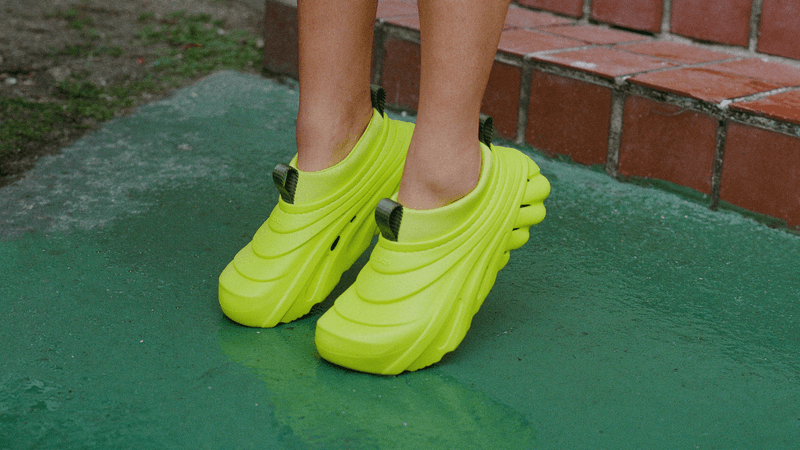 Shop Crocs Echo Storm Sneaker as Seen on Ilsse Peredo | Hypebae