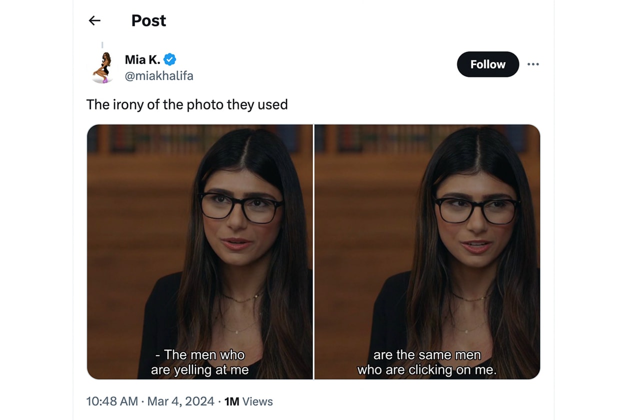 Mia Khalifa Merges Style and Sex Positivity | Hypebae