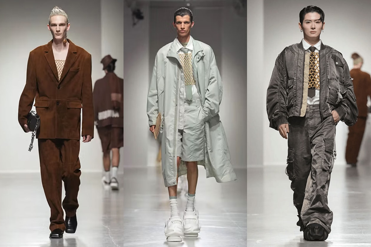 The Woven Fishnet Trend from Fashion Week SS25 | Hypebae