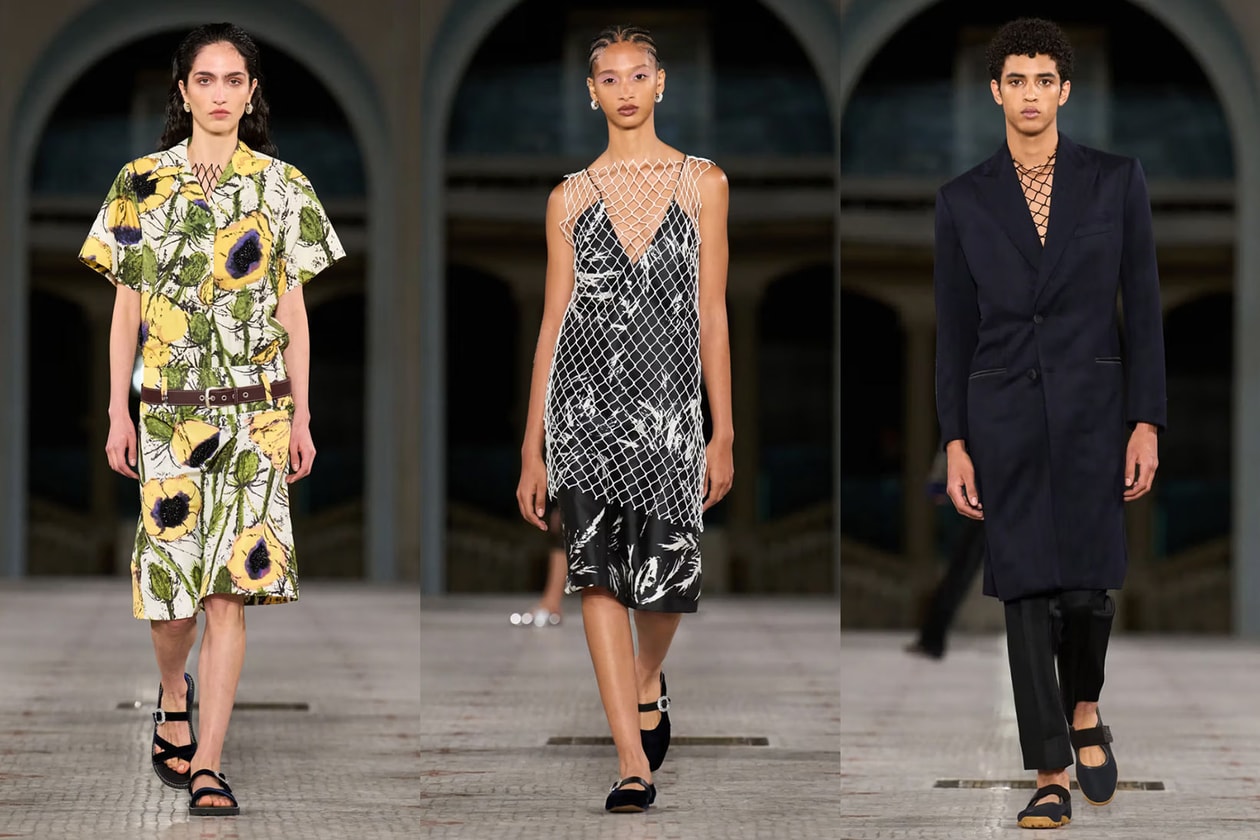 The Woven Fishnet Trend from Fashion Week SS25 | Hypebae