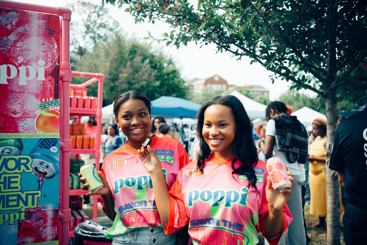 Poppi Takes Its' College Tour to Spelman College | Hypebeast
