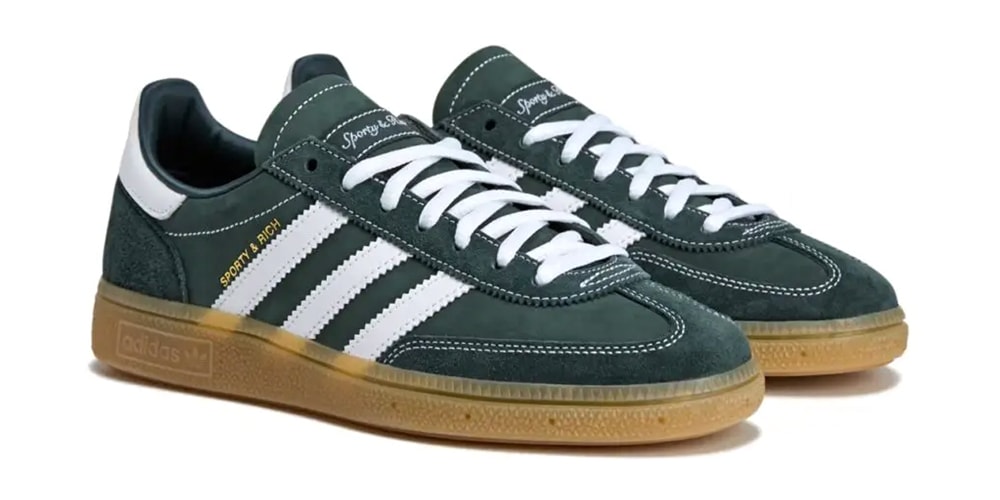 Sporty & Rich x adidas Handball Spezial “Dark Green/Sharp Red/Night ...