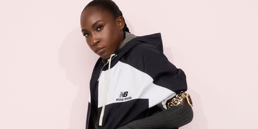 Coco Gauff leva Miu Miu e New Balance às quadras de tênis | Hypebeast