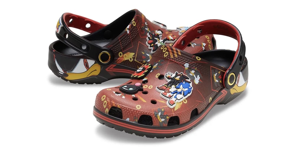 Sonic the Hedgehog x Crocs Classic Clog “Shadow” | Hypebeast