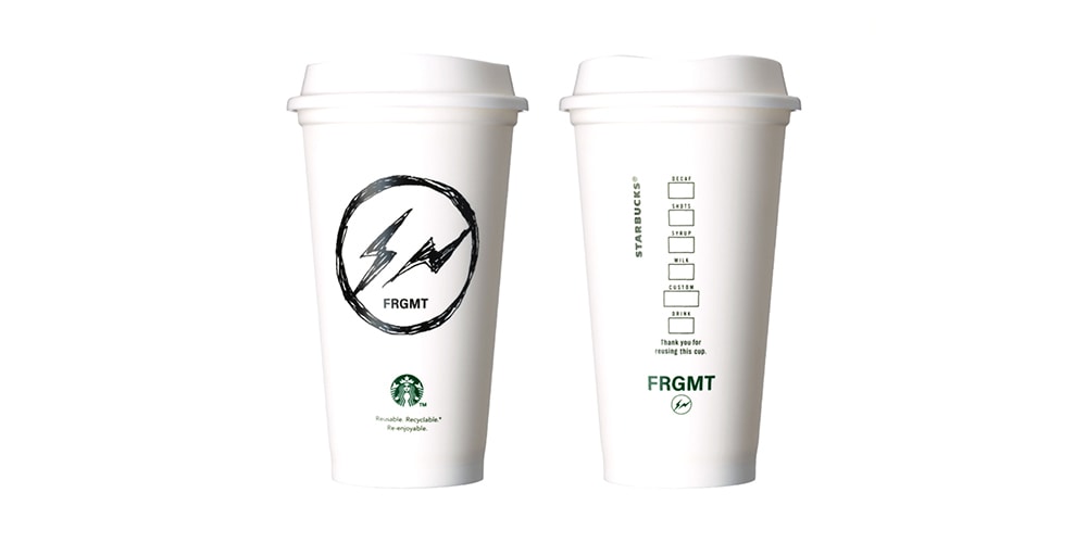 BBTEA by FRAGMENT: Hiroshi Fujiwara e Starbucks Japão revelam blend e copo reutilizável | Hypebeast