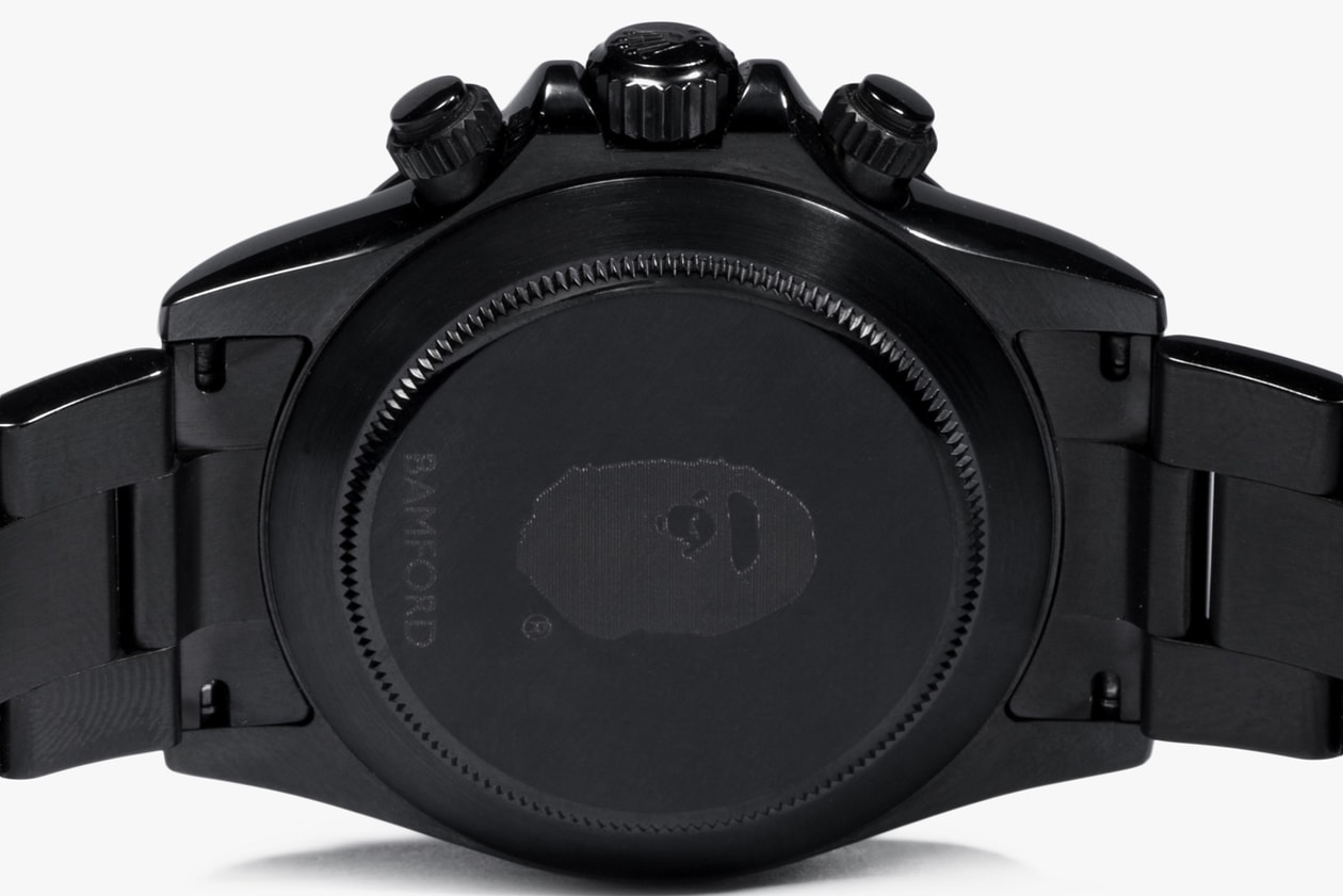 BAPE 携手 BWD 打造 Rolex Daytona 及 GMT 定制腕表 | Hypebeast