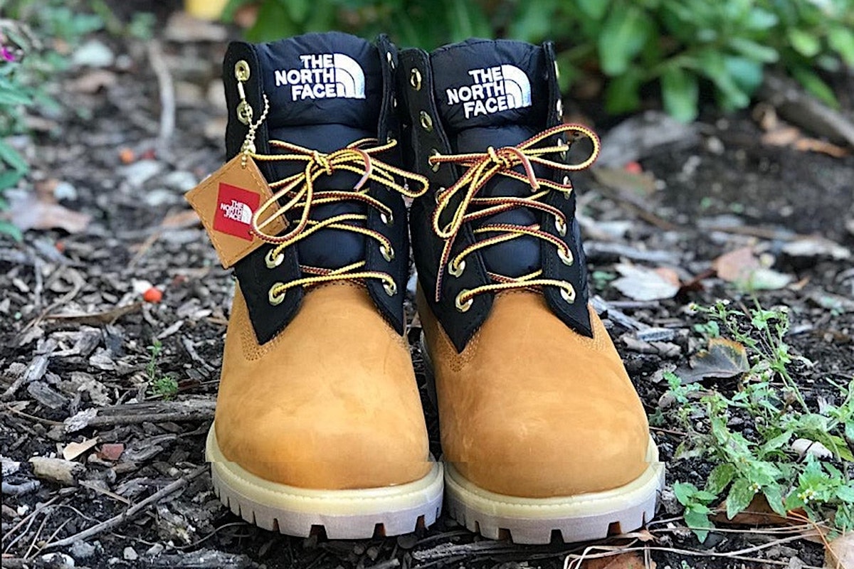 Timberland x The North Face Nuptse Boot 联名户外靴款曝光 | HYPEBEAST