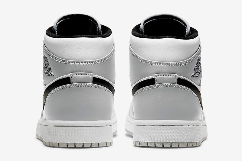 最接近神－Air Jordan 1 Mid「Light Smoke Grey」配色正式发布 | Hypebeast