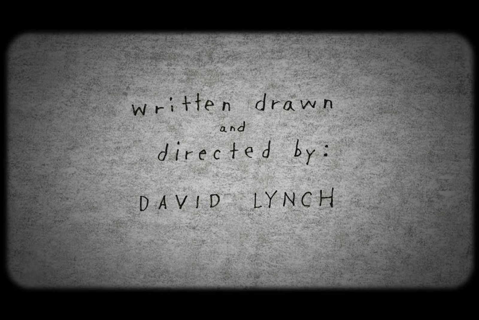 David Lynch 分享其自编自导自绘动画短片 | HYPEBEAST