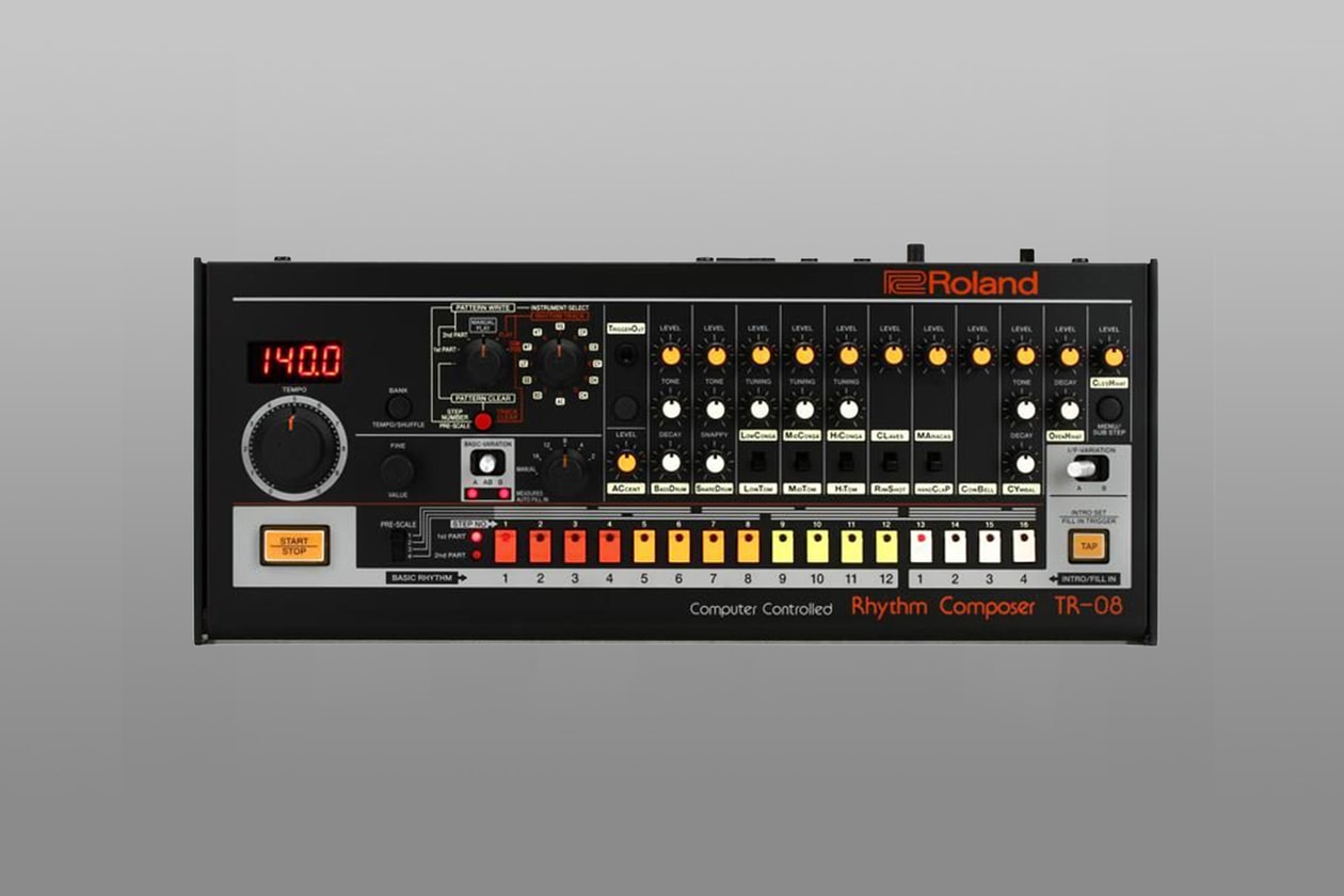 回顧傳奇 TR-808 鼓機發展歷程，10 首 808 風格單曲推介 | Hypebeast