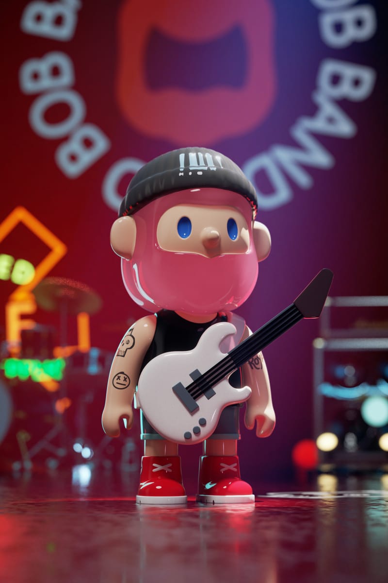 FARMER BOB化身「音乐人」，如何拿下潮玩之外的「新身份」？ | Hypebeast