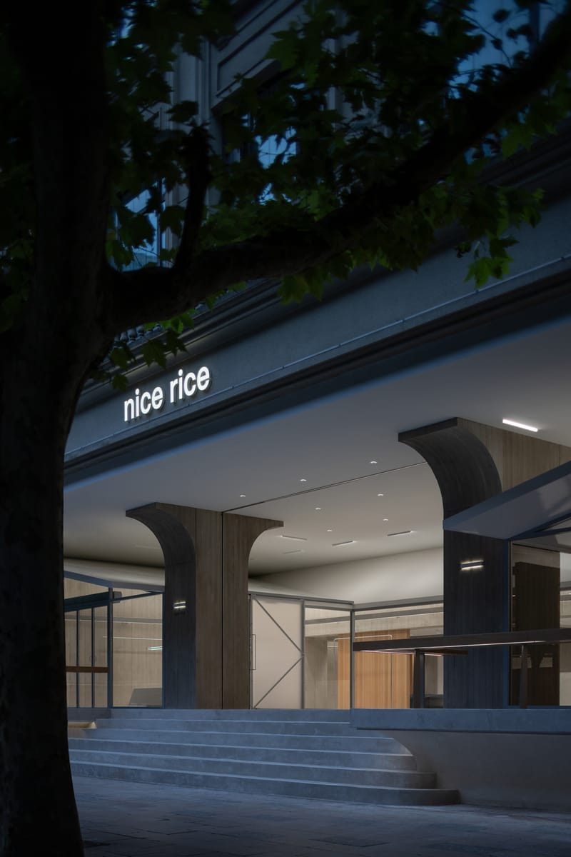 屋檐之下，nice rice 如何打造融合传统文化的现代灵感空间？ | Hypebeast