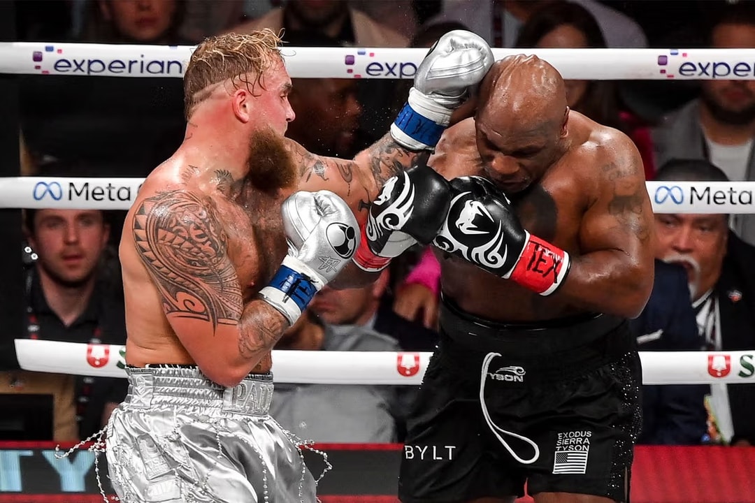 注目拳赛落幕！Jake Paul 八回合成功击败 Mike Tyson 赢得胜利 | Hypebeast