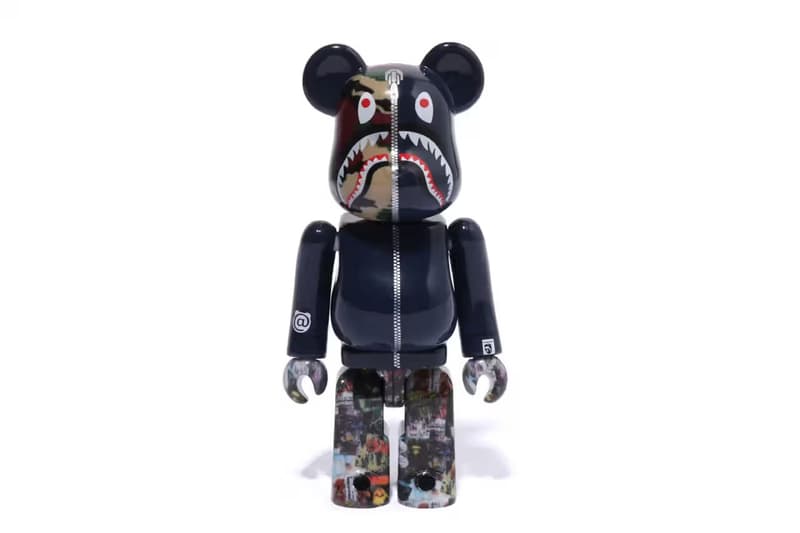 A BATHING APE® 推出全新 BE@RBRICK 联名系列「LEGACY CAMO SHARK」 | Hypebeast