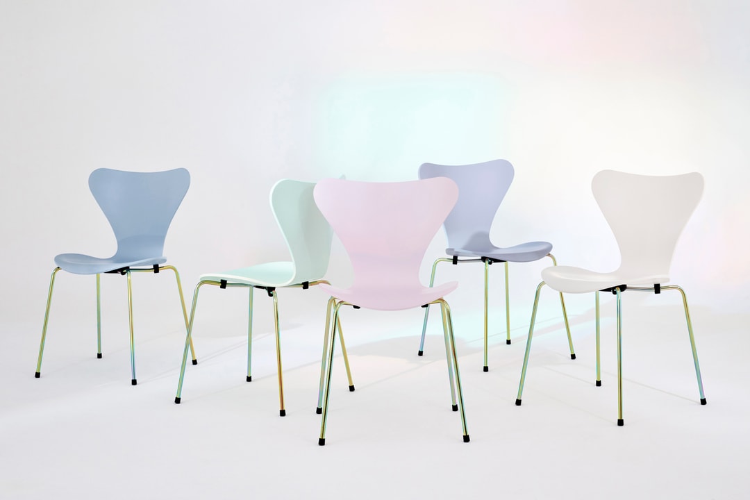 Fritz Hansen 推出 Series 7™ 七号椅 70 周年限定 7:14 AM 色彩系列 | Hypebeast