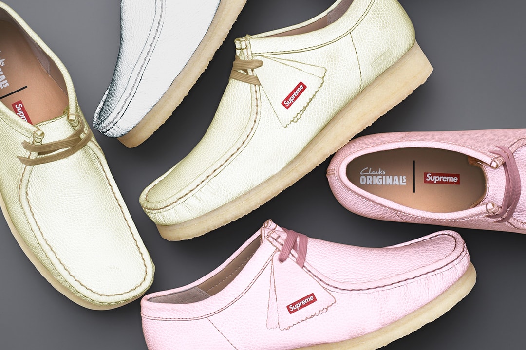 Supreme 带来定制款 Clarks Originals Wallabee | Hypebeast