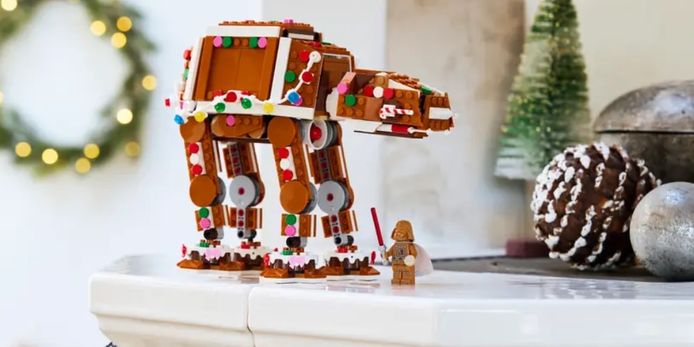 LEGO Star Wars 圣诞主题 Gingerbread AT-AT Walker 登场 | Hypebeast