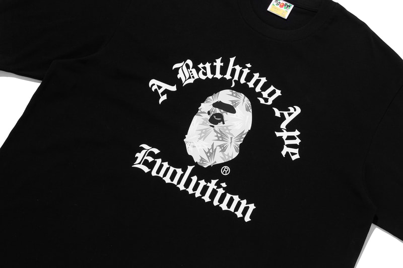 BAPE® 携手 EVOLUTION 推出限定 T-Shirt | Hypebeast