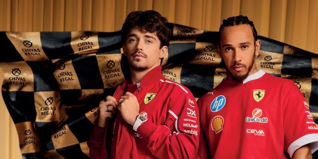 Auf die Präzision: Chivas Regal ehrt Scuderia Ferrari HPs Boxencrew ...