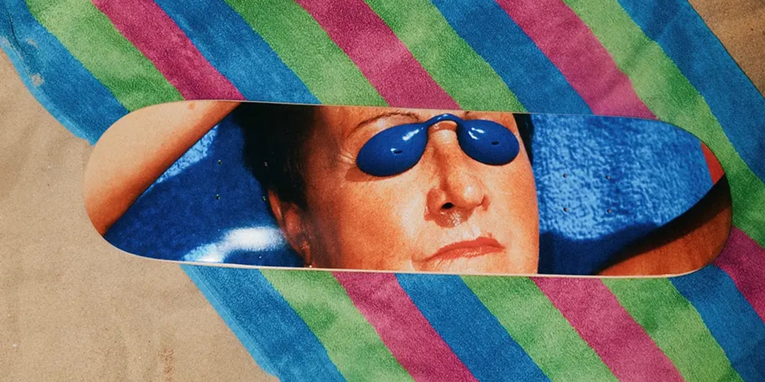 Martin Parr x THE SKATEROOM: Limitierte Strand-Skateboards der neuen ...