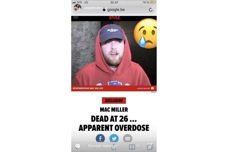 Les Célébrités Rendent Hommage À Mac Miller | Hypebeast