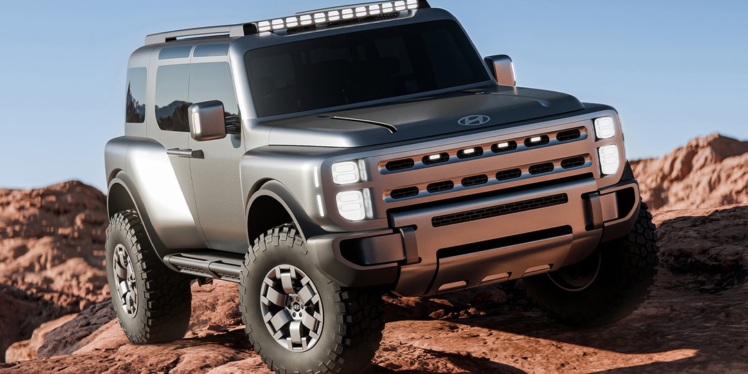 Hyundai dévoile le Boulder Concept, son 4x4 tout-terrain musclé | Hypebeast