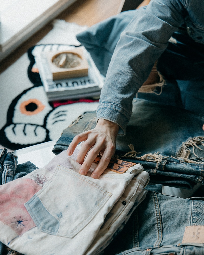 A Glimpse Into the Mega Denim Collection of Raw Emotions Founder Kurtis ...