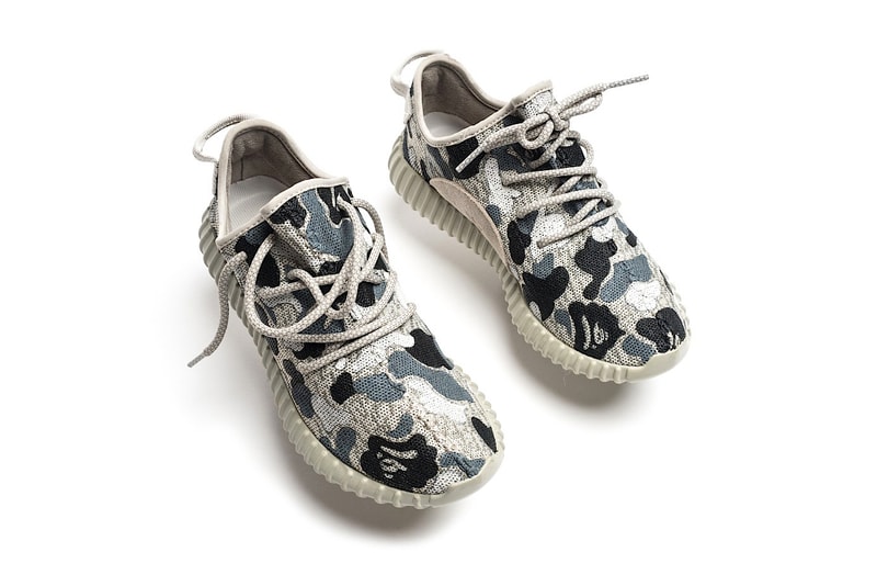 YEEZY BOOST 350 "Moonrock" BAPE Camo | Hypebeast